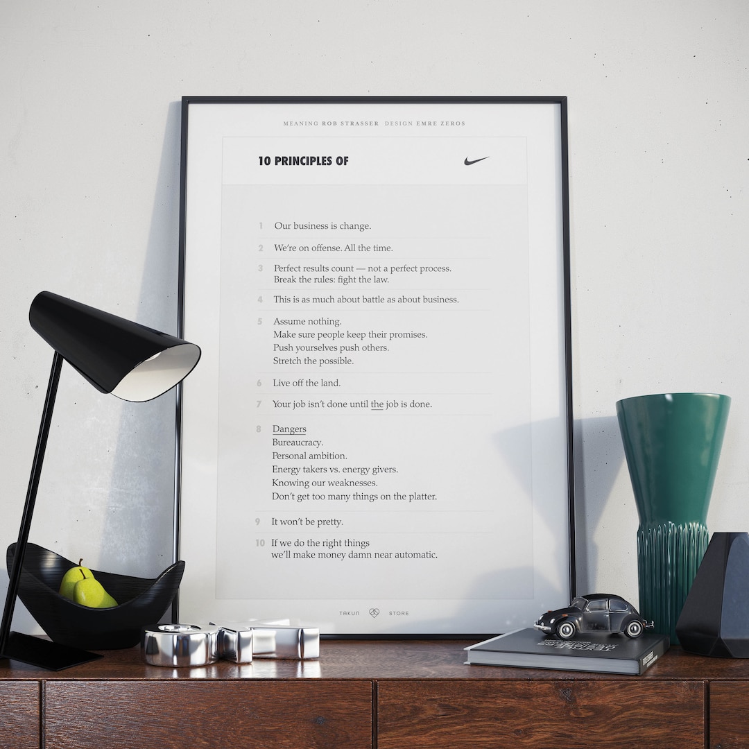 10 Principles of NIKE | Nike Principles | Air Movie | Rob Strasser ...