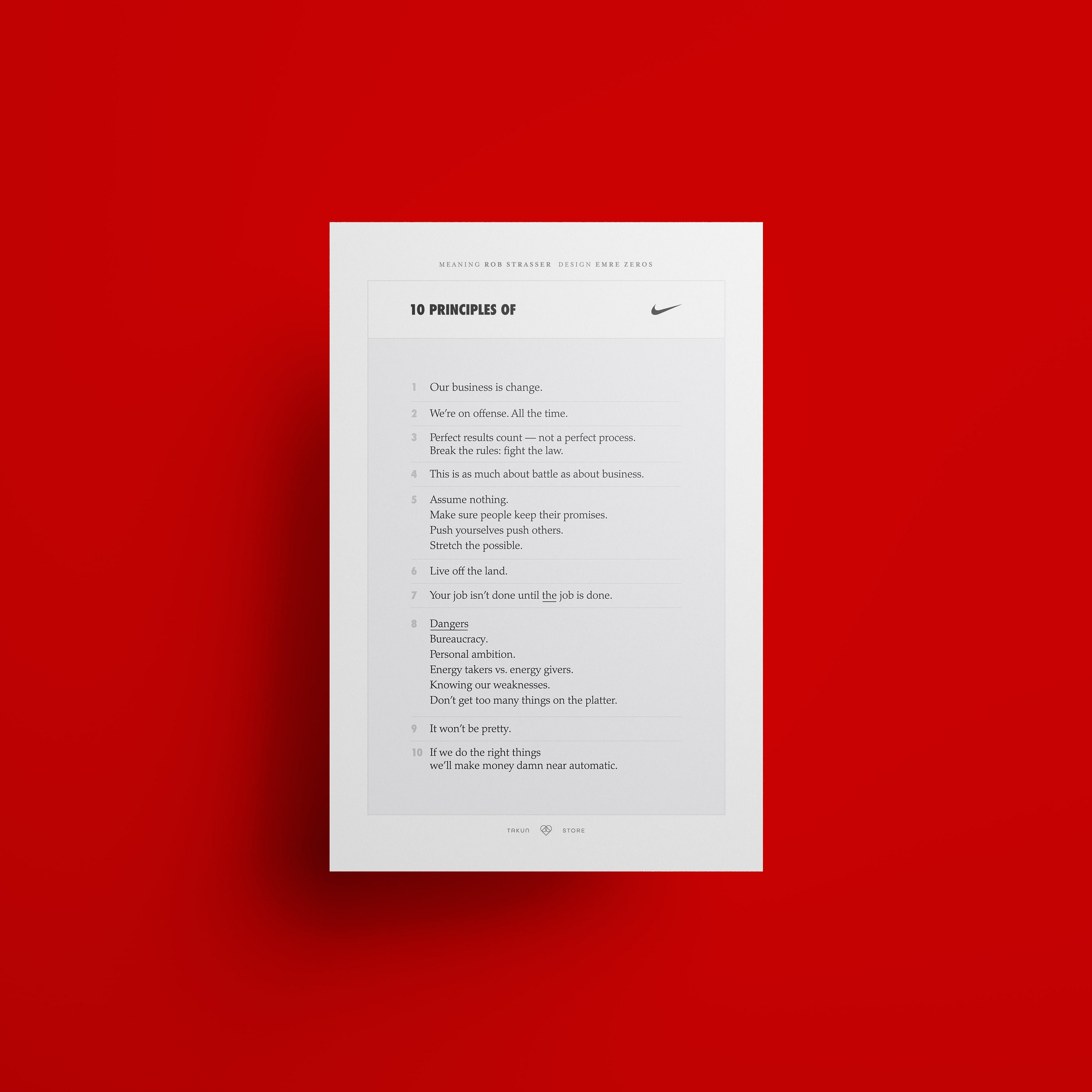 10 Principles of NIKE | Nike Principles | Air Movie | Rob Strasser ...