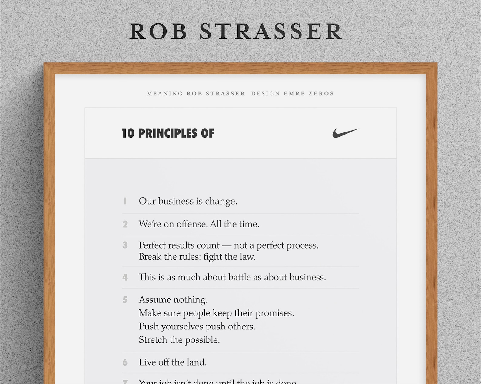 10 Principles of NIKE | Nike Principles | Air Movie | Rob Strasser ...