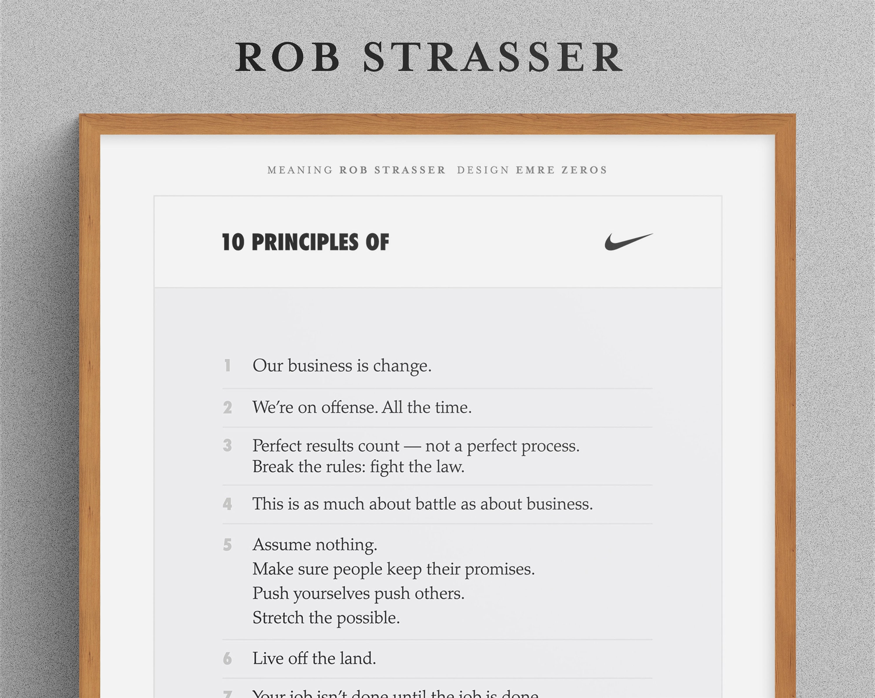 10 Principles of NIKE | Nike Principles | Air Movie | Rob Strasser ...