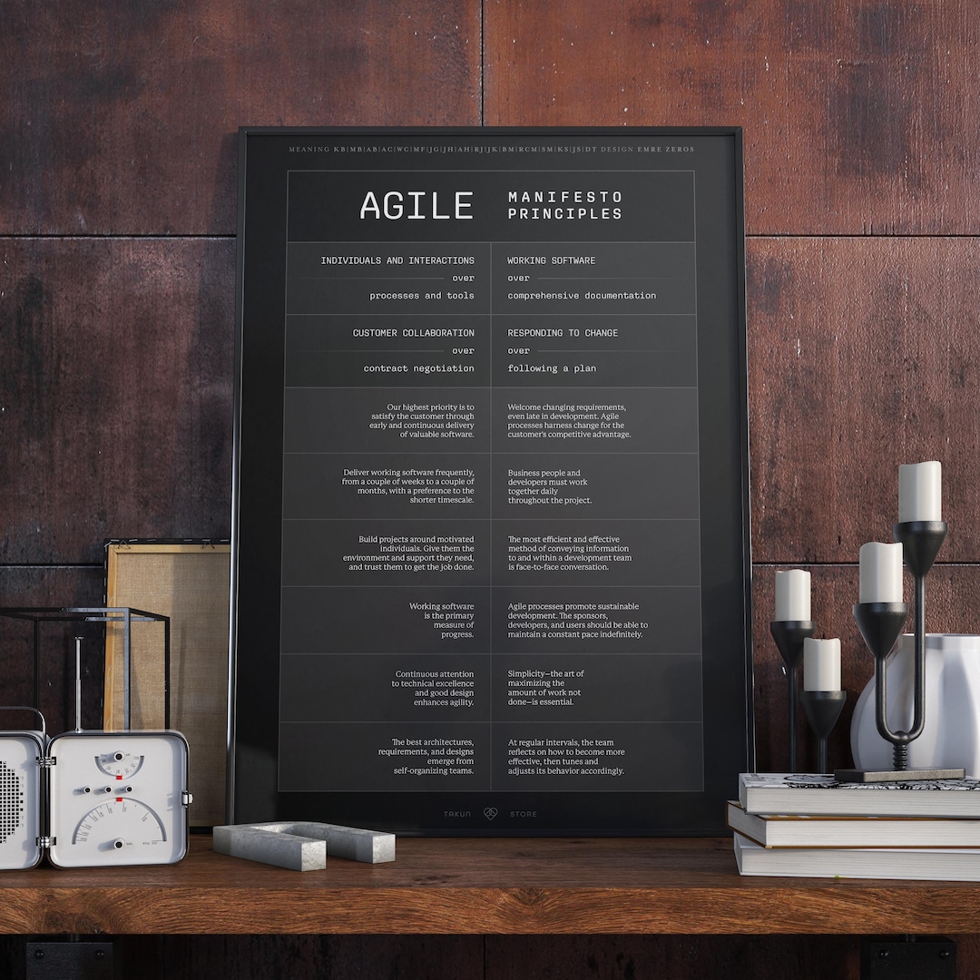 AGILE Manifesto & Principles | Twelve Agile Values | Scrum Master ...