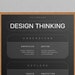 Design Thinking Methodology | Design for People | DARK | Printed Poster ...