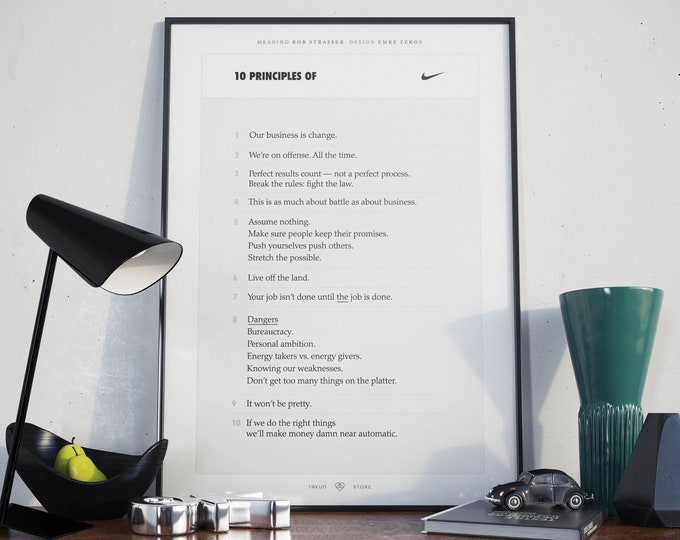 Phil Knight Principles inspired by Movie air Premium Matte Poster - Etsy