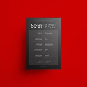 12 Rules for Life by Jordan B. Peterson | an Antidote to Chaos | DARK ...