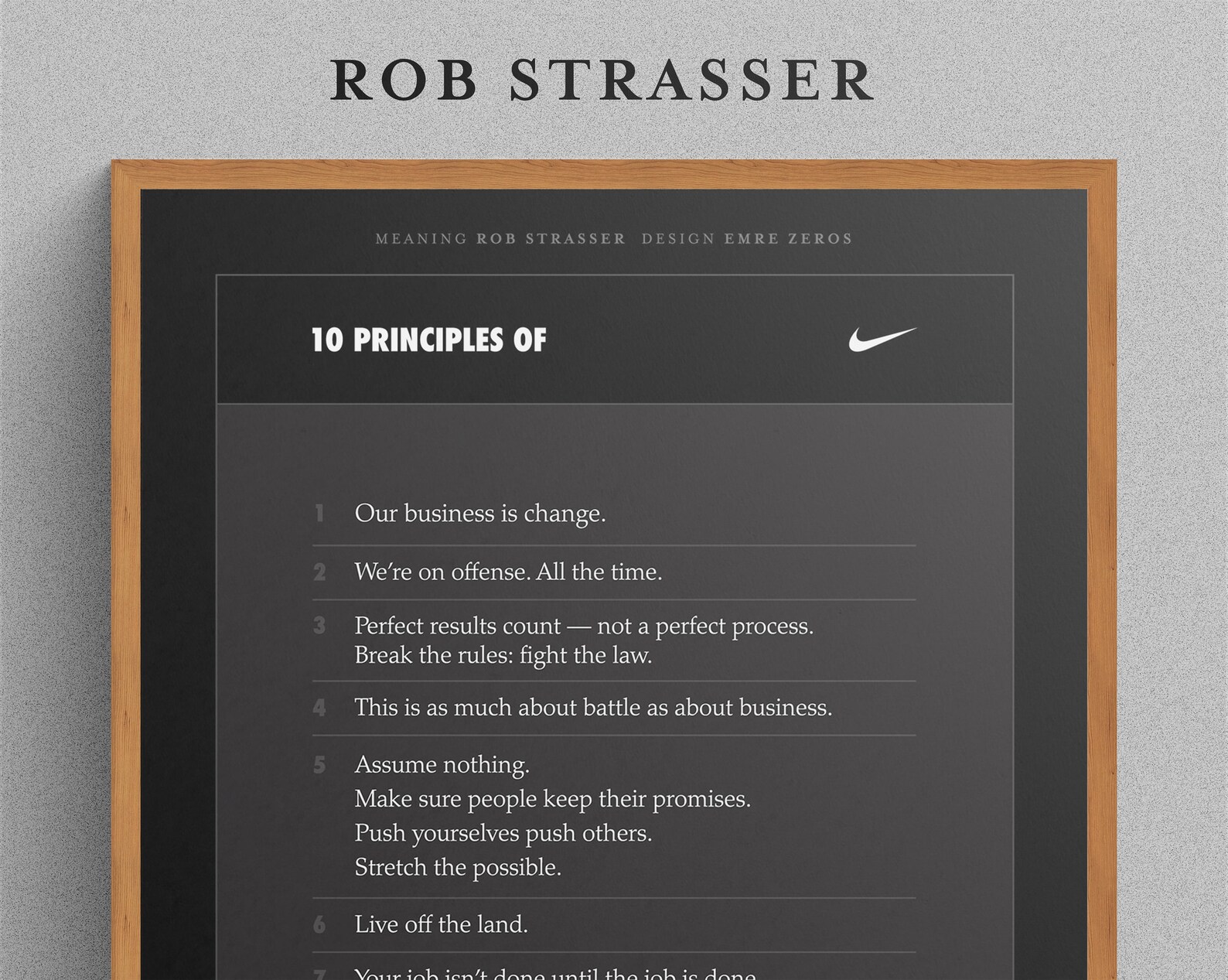10 Principles of NIKE | Nike Principles | Air Movie | Rob Strasser ...