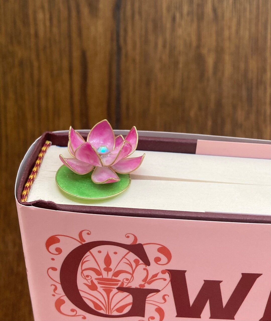 Lotus Flower Resin Bookmark 3d Bookmark Flower Bookmark Bookmark Cute ...
