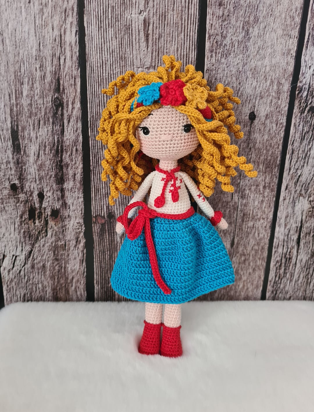 Amigurumi Crocheted Girl Doll Cuddly Doll Available for - Etsy