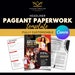 Basic Pageant Scoresheet Pageant Director Resource Digital Download ...