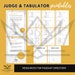 Pageant Judge & Tabulator Bundle - Scoresheets - Tabulator Masters ...
