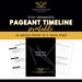 Pageant Sponsorship Flyer - Pageant Director Resource - Customize in ...