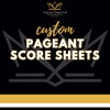 Basic Pageant Scoresheet Pageant Director Resource Digital Download ...