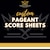 Basic Pageant Scoresheet Pageant Director Resource Digital Download ...