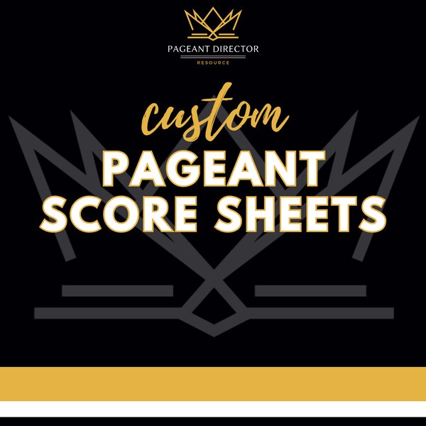 Custom Pageant - Etsy