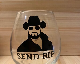 Rip Yellowstone Glass - Etsy