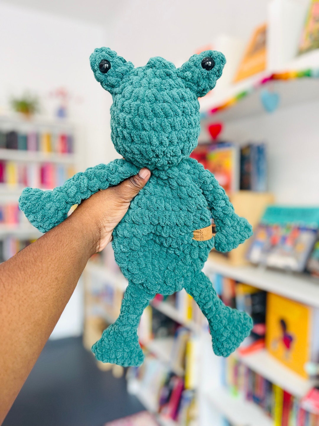 Crochet Frog Snuggler - Etsy