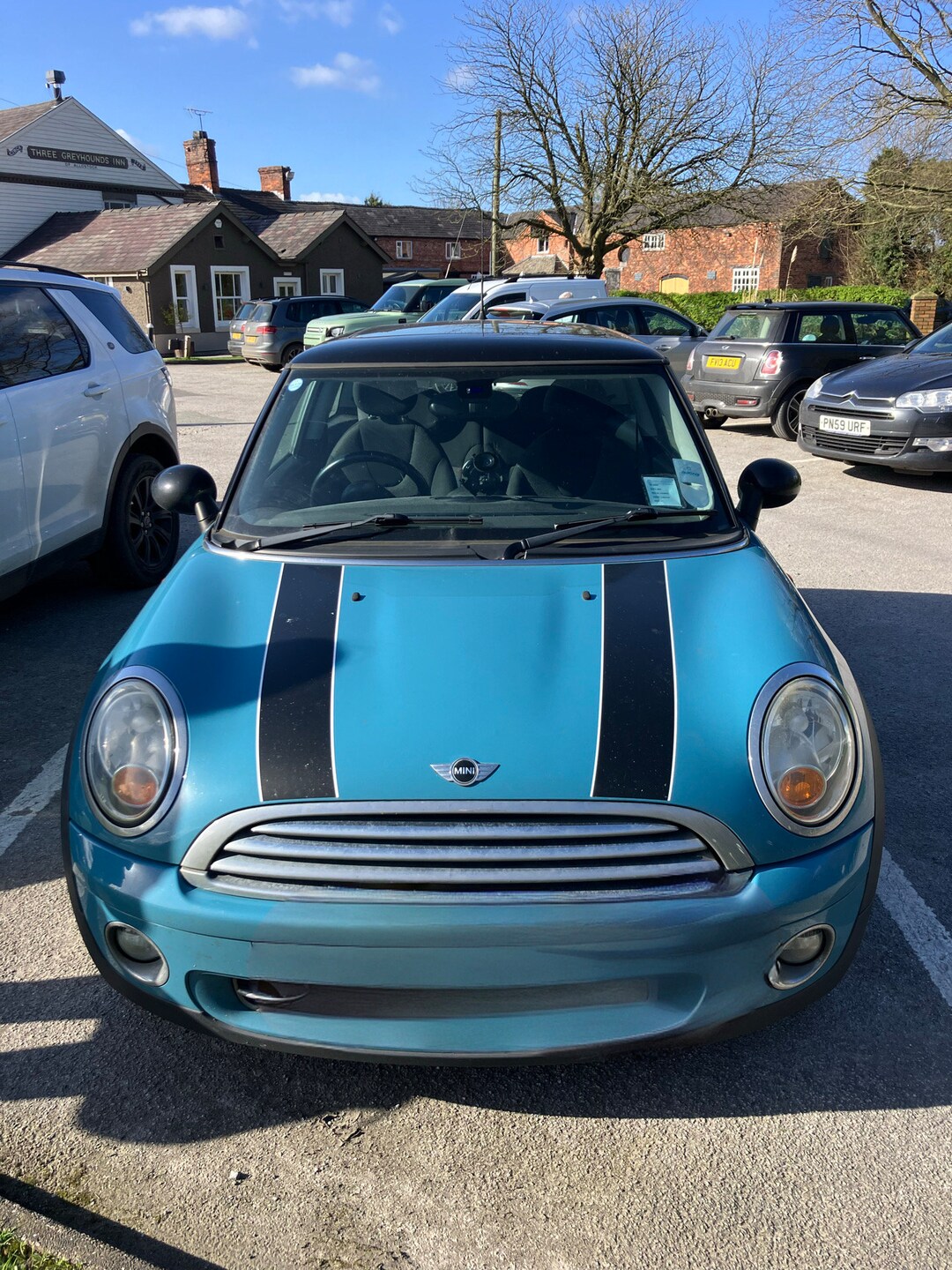 Mini Bonnet Pinstripes Designed to Fit ALL Models of Mini Ones, Cooper ...