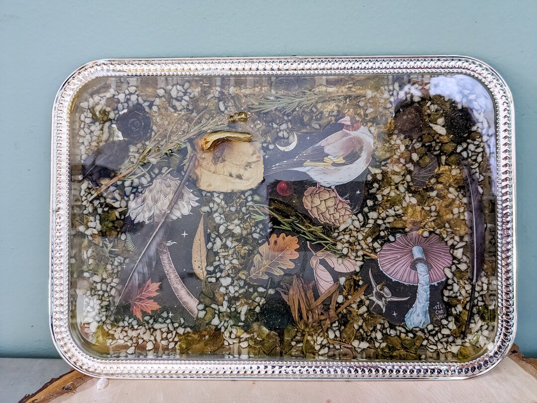 Cottage Core Meets Moody Maximalism Gothic Trinket Tray - Etsy