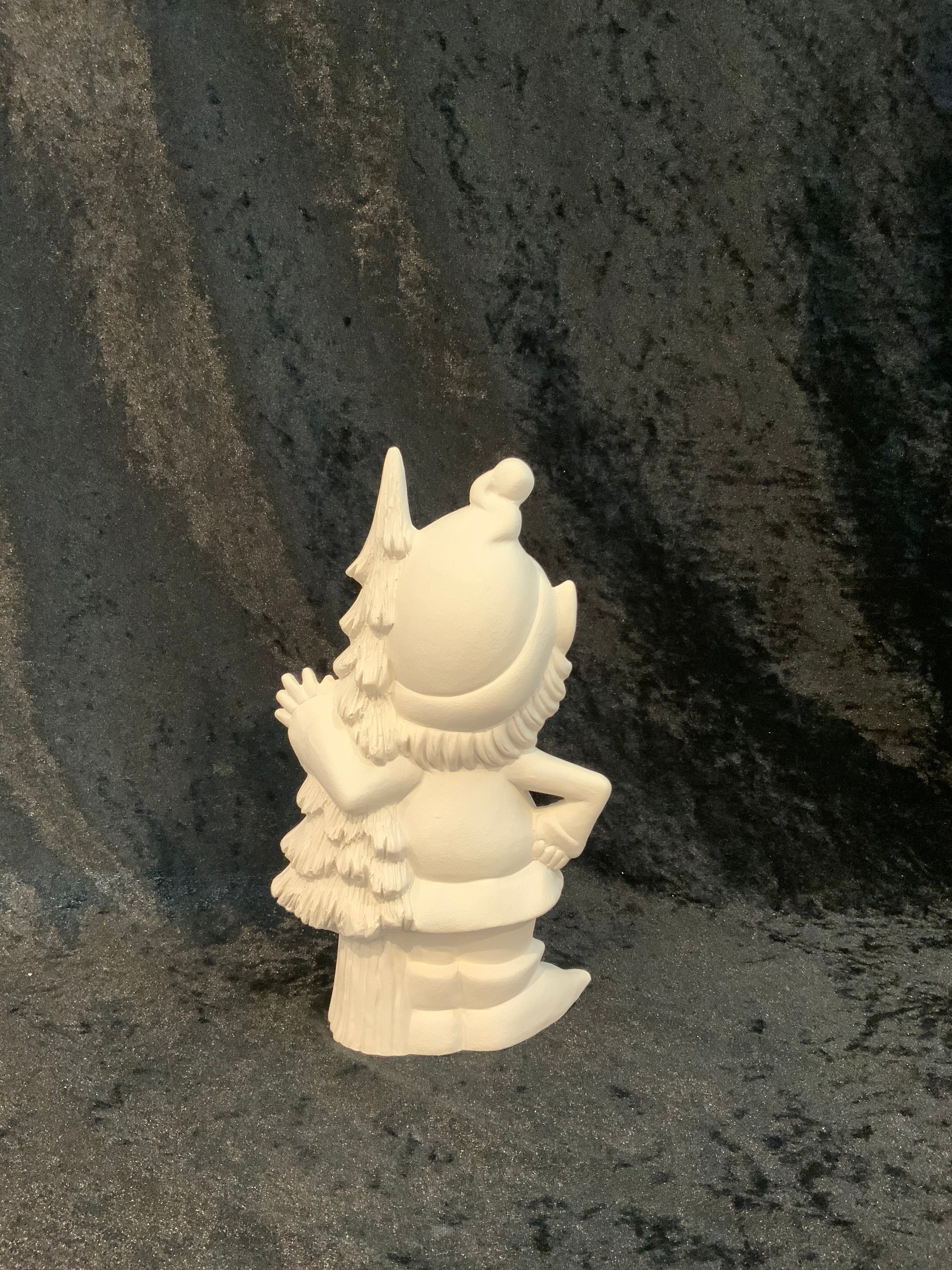 Elf Ceramic Bisque, Clay Magic Jangle Elf Ceramic, Bisque, Mold Number ...