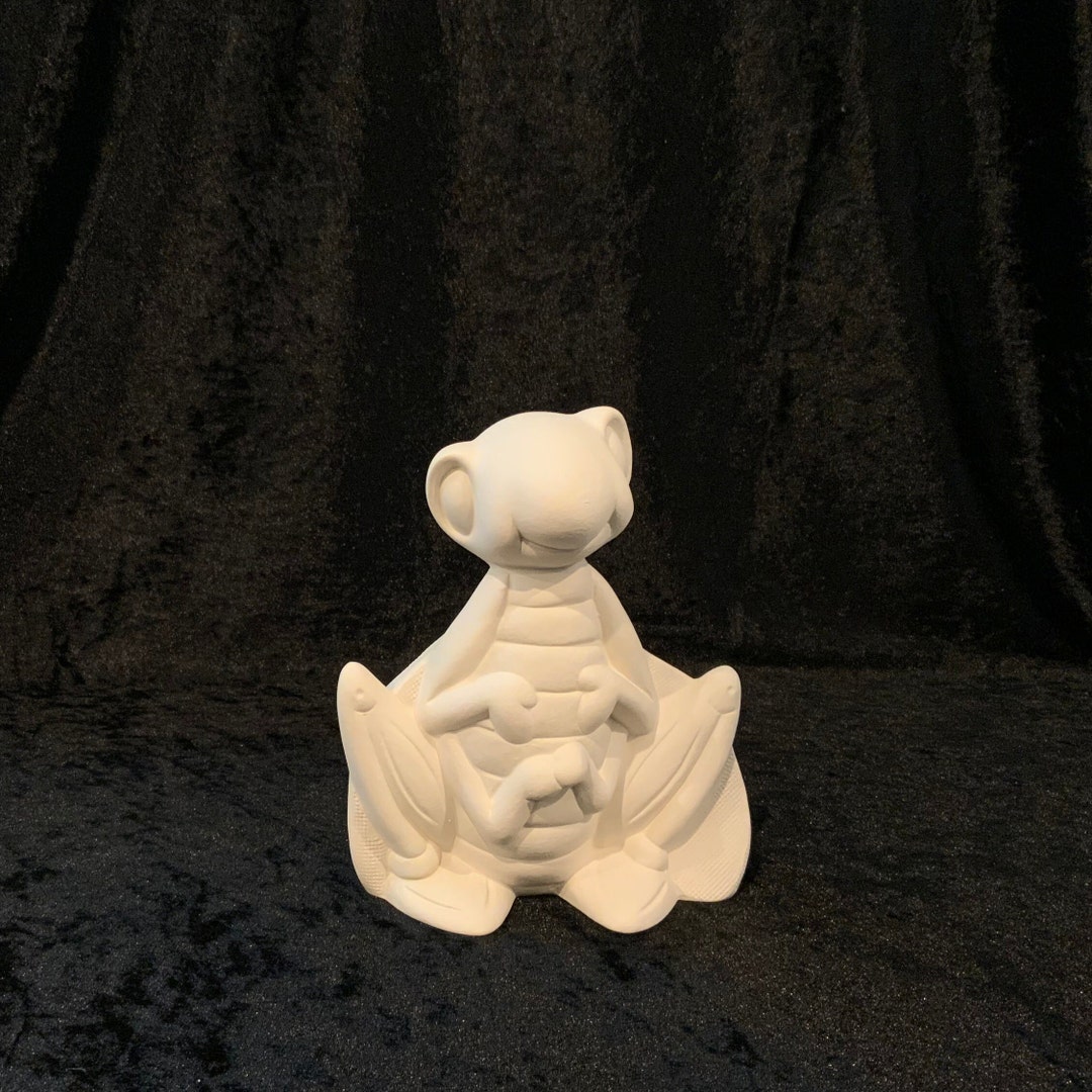 Grass Hopper Ceramic Bisque, Spring Ceramics to Paint, Cute Ceramics ...