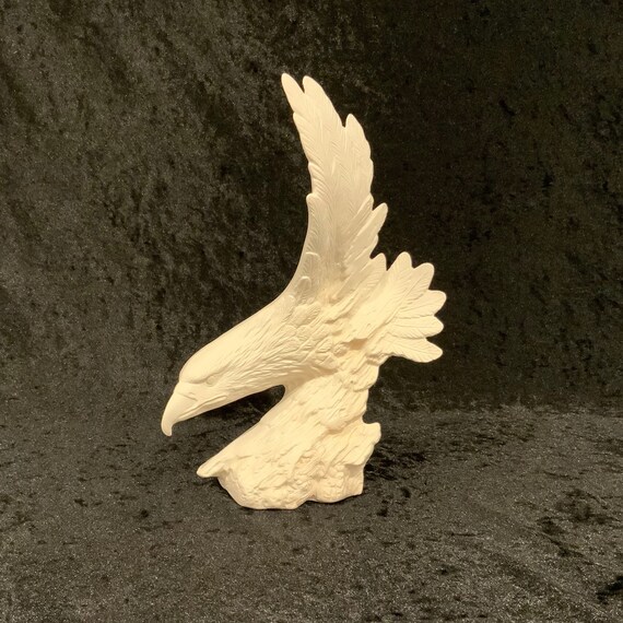 Ceramic Bisque Eagle Kimple 2282 Eagle Mold Ready to Paint - Etsy