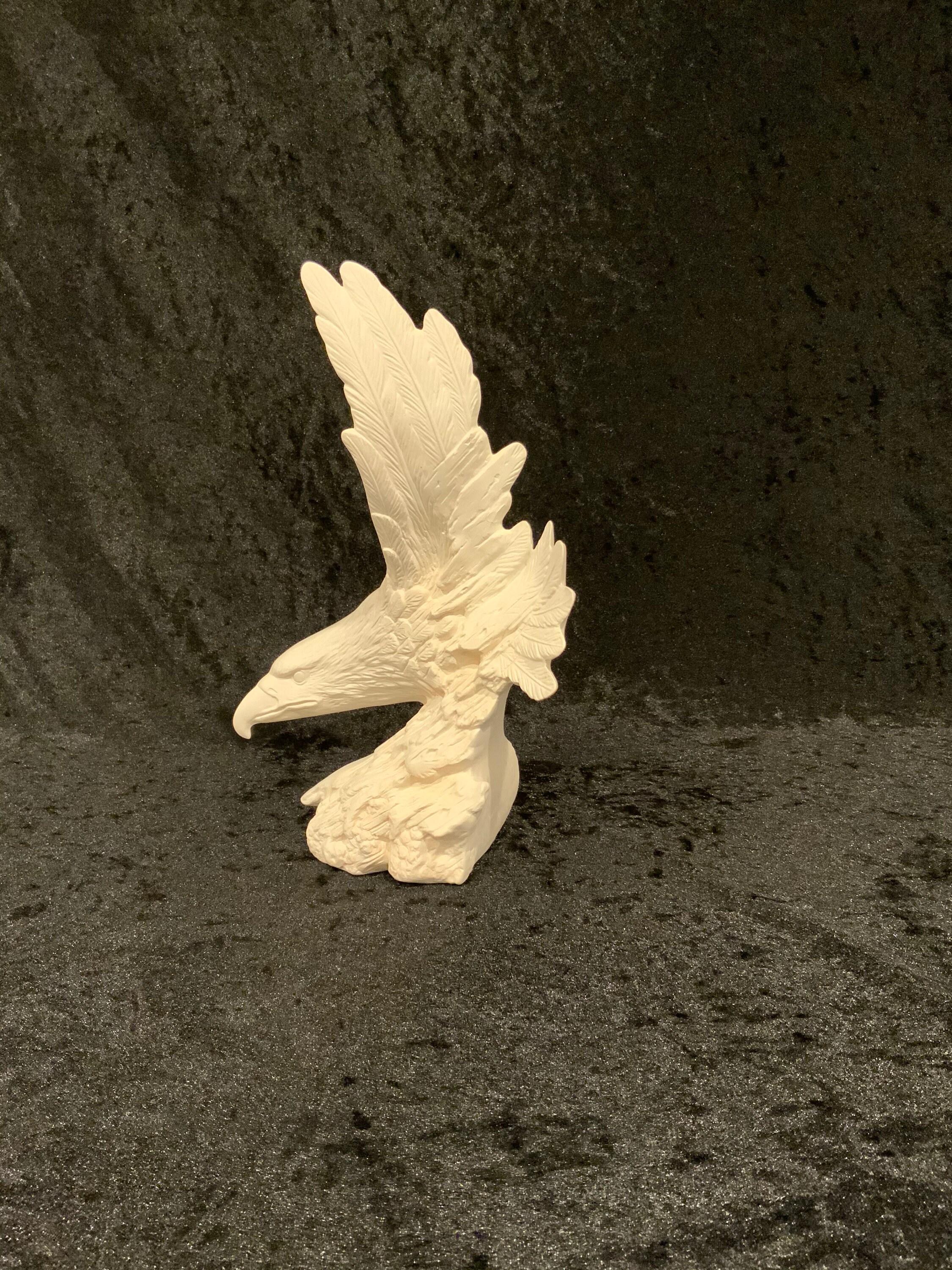 Ceramic Bisque Eagle, Kimple 2282 Eagle Mold, Ready to Paint, Ceramic ...
