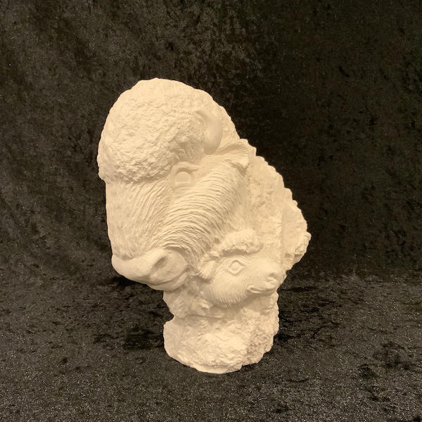 Ceramic Buffalo - Etsy