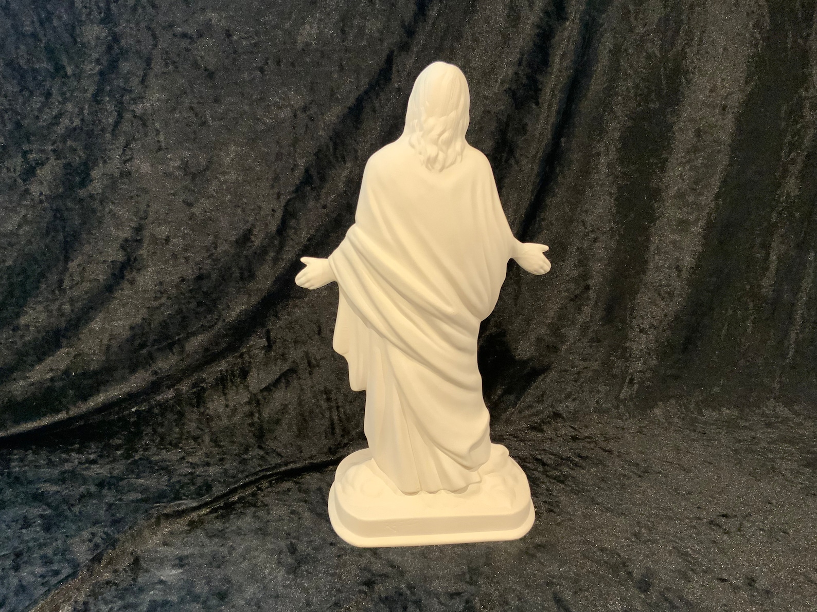 Ceramic Bisque Jesus Statue, Christian Ceramics, Jesus Christ ...