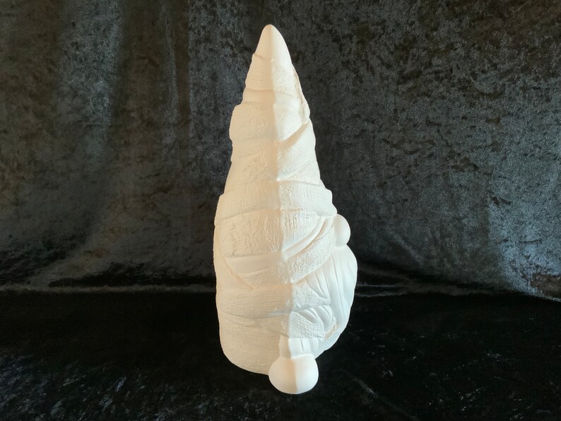 Clay Magic Mummy Gnome Ceramic Bisque, Halloween Ceramics to Paint ...