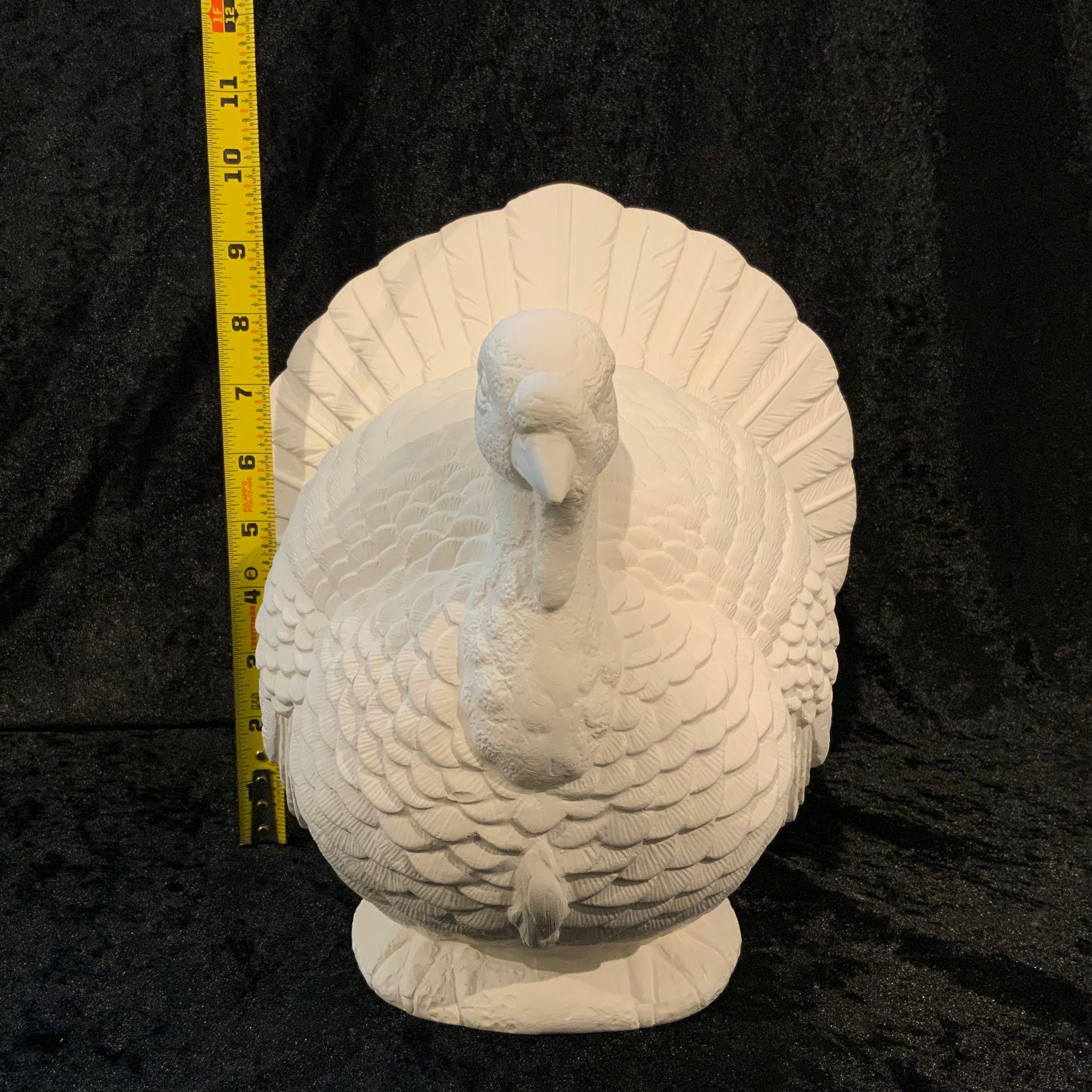 Ceramic Turkey, Large Ceramic Bisque Turkey, Fall Ceramics ...