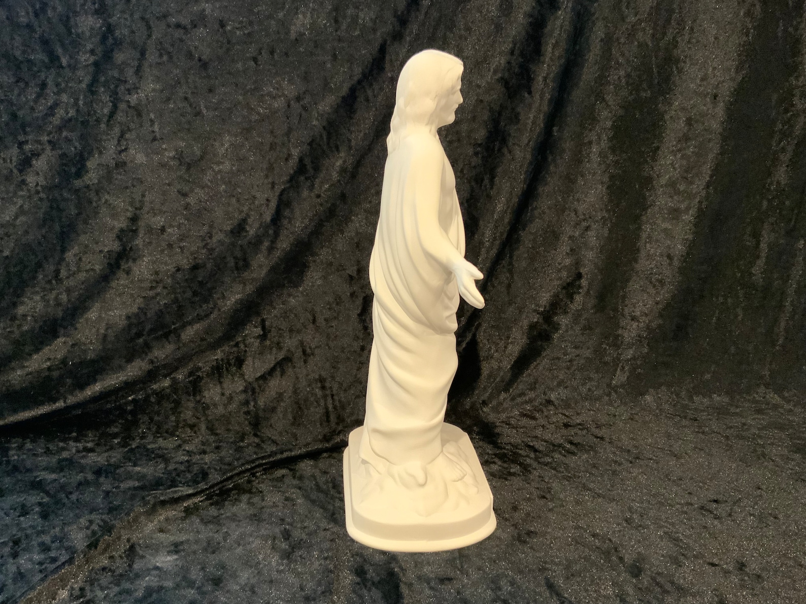 Ceramic Bisque Jesus Statue, Christian Ceramics, Jesus Christ ...