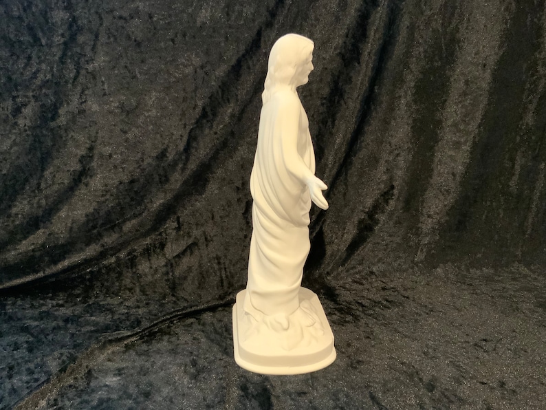 Ceramic Bisque Jesus Statue, Christian Ceramics, Jesus Christ ...