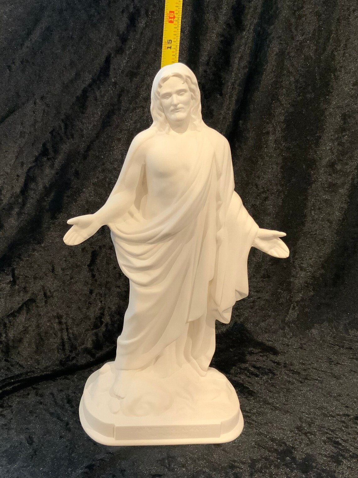 Ceramic Bisque Jesus Statue, Christian Ceramics, Jesus Christ ...
