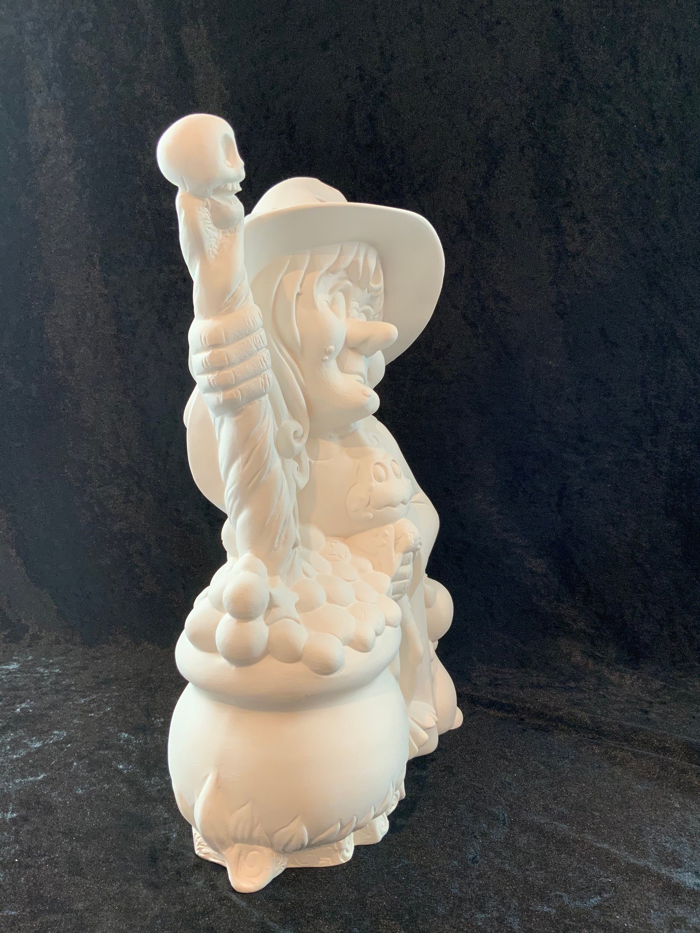 Ceramic Bisque Halloween Wicked Witch Clay Magic Mold 3549 - Etsy