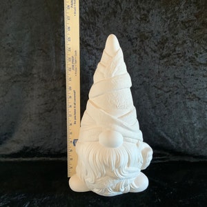 Clay Magic Mummy Gnome Ceramic Bisque, Halloween Ceramics to Paint ...