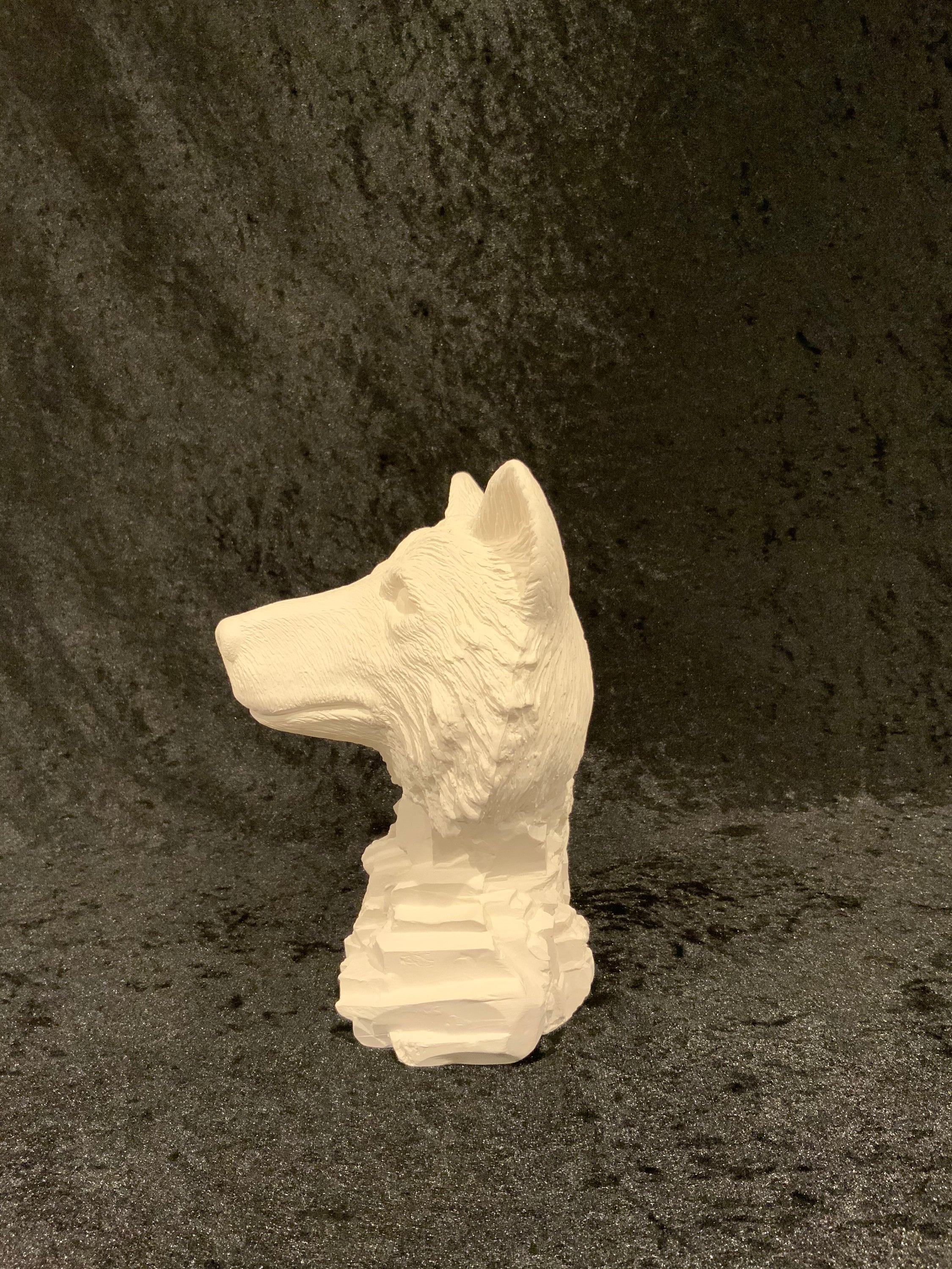 Ceramic Bisque Wolf Head Ceramic Wolf Native American - Etsy