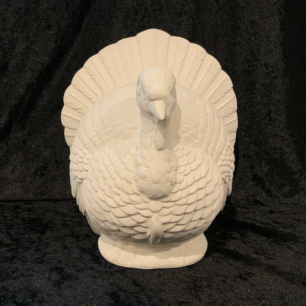 Large Ceramic Turkey Centerpiece - Etsy