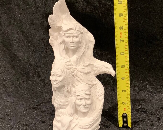 Indian Heroes Ceramic Bisque, Native American Ceramic Bisque, Ceramics ...