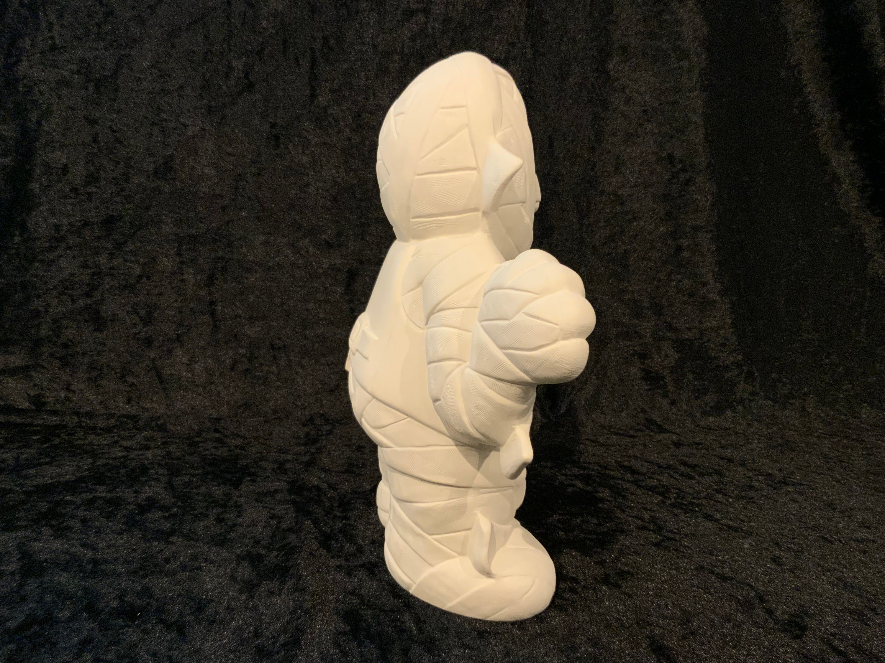 Ceramic Bisque Halloween Mummy Junior, Ready to Paint, Clay Magic Mold ...