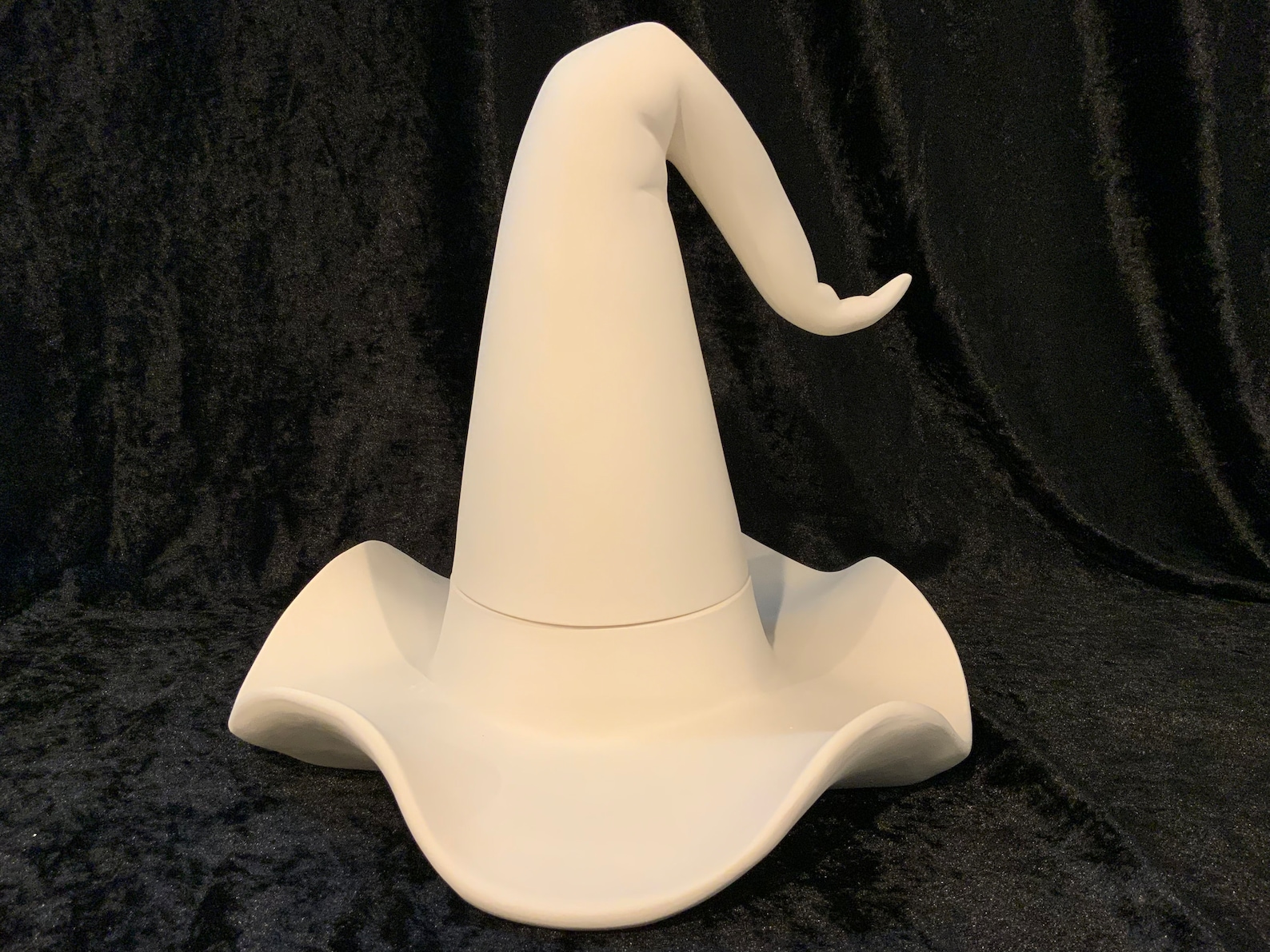 Witch Hat Ceramic Bisque, Cute Halloween Witch Hat, Cute Halloween ...