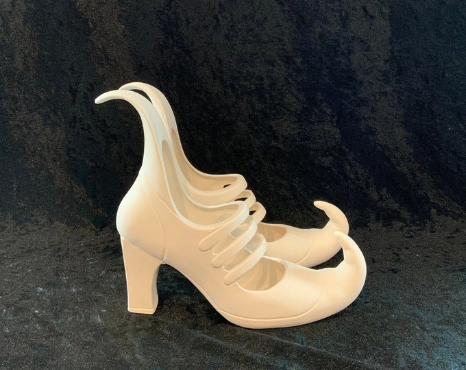 Ready to Paint Ceramic Bisque Witch Shoes, Scioto Mold 3780/3781 - Etsy