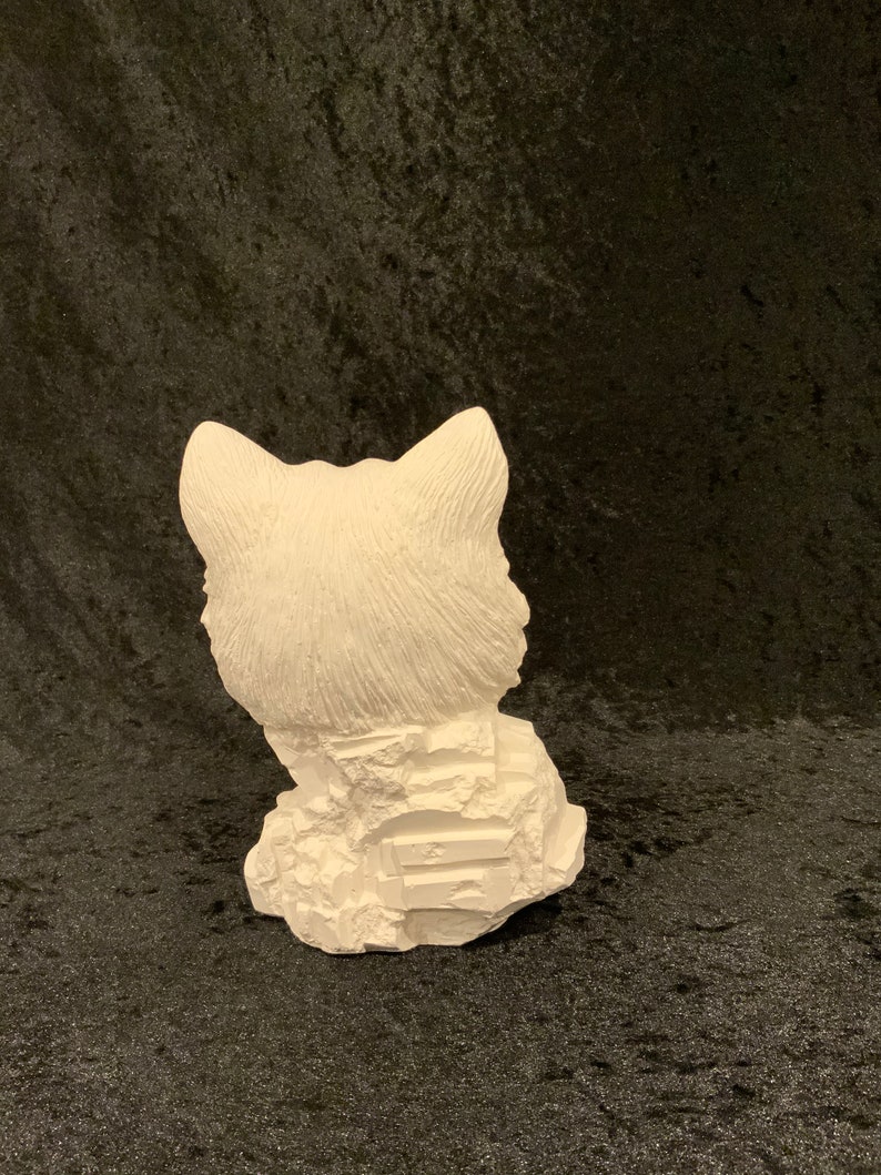 Ceramic Bisque Wolf Head Ceramic Wolf Native American - Etsy