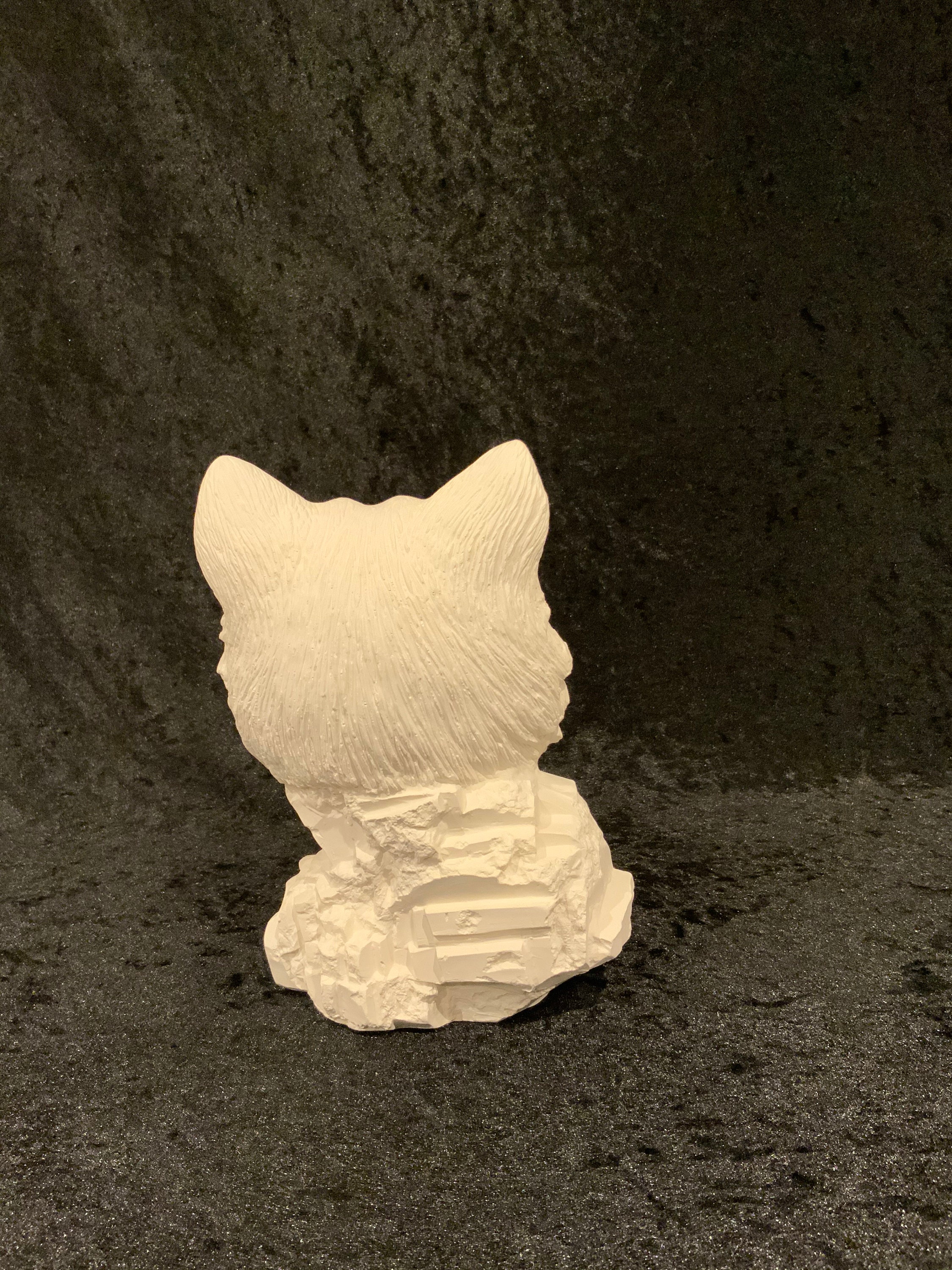 Ceramic Bisque Wolf Head, Ceramic Wolf, Native American Ceramics to ...