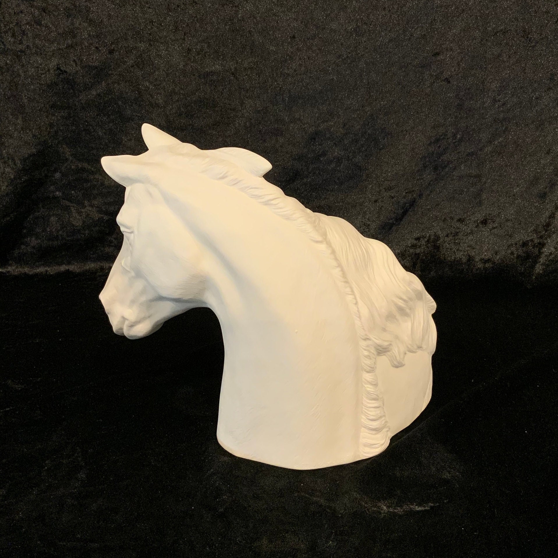 Ceramic Indian Woman With Horse, Ready to Paint, Fired Greenware ...