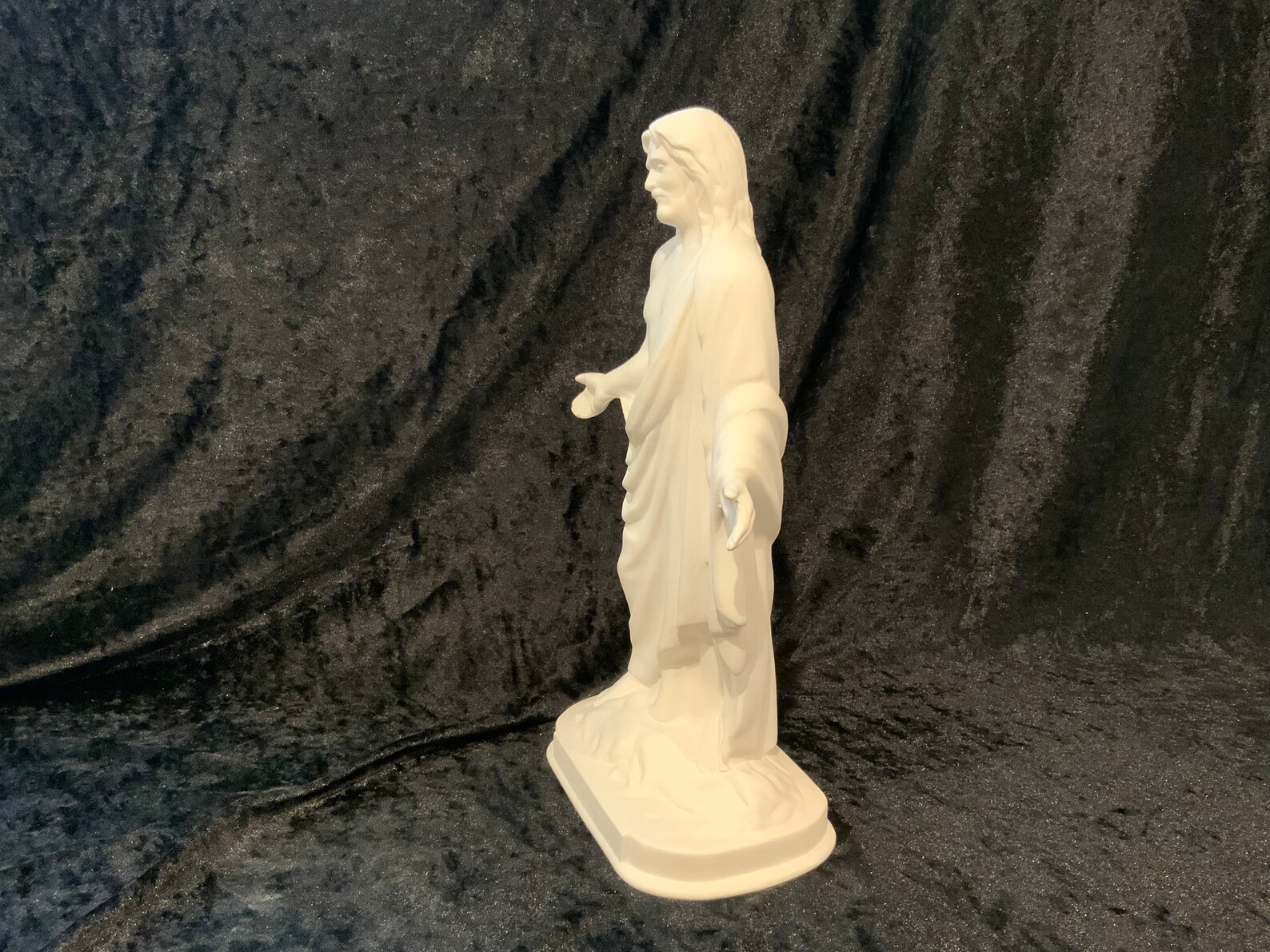 Ceramic Bisque Jesus Statue, Christian Ceramics, Jesus Christ ...