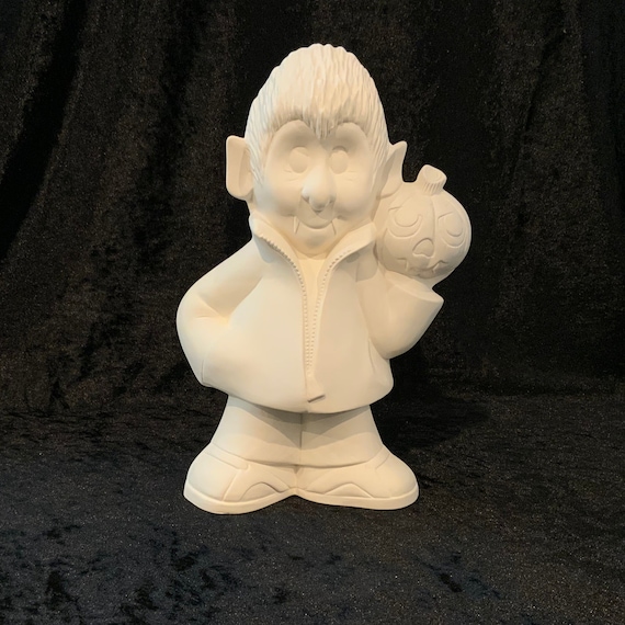 Vampire Clay Sculpture