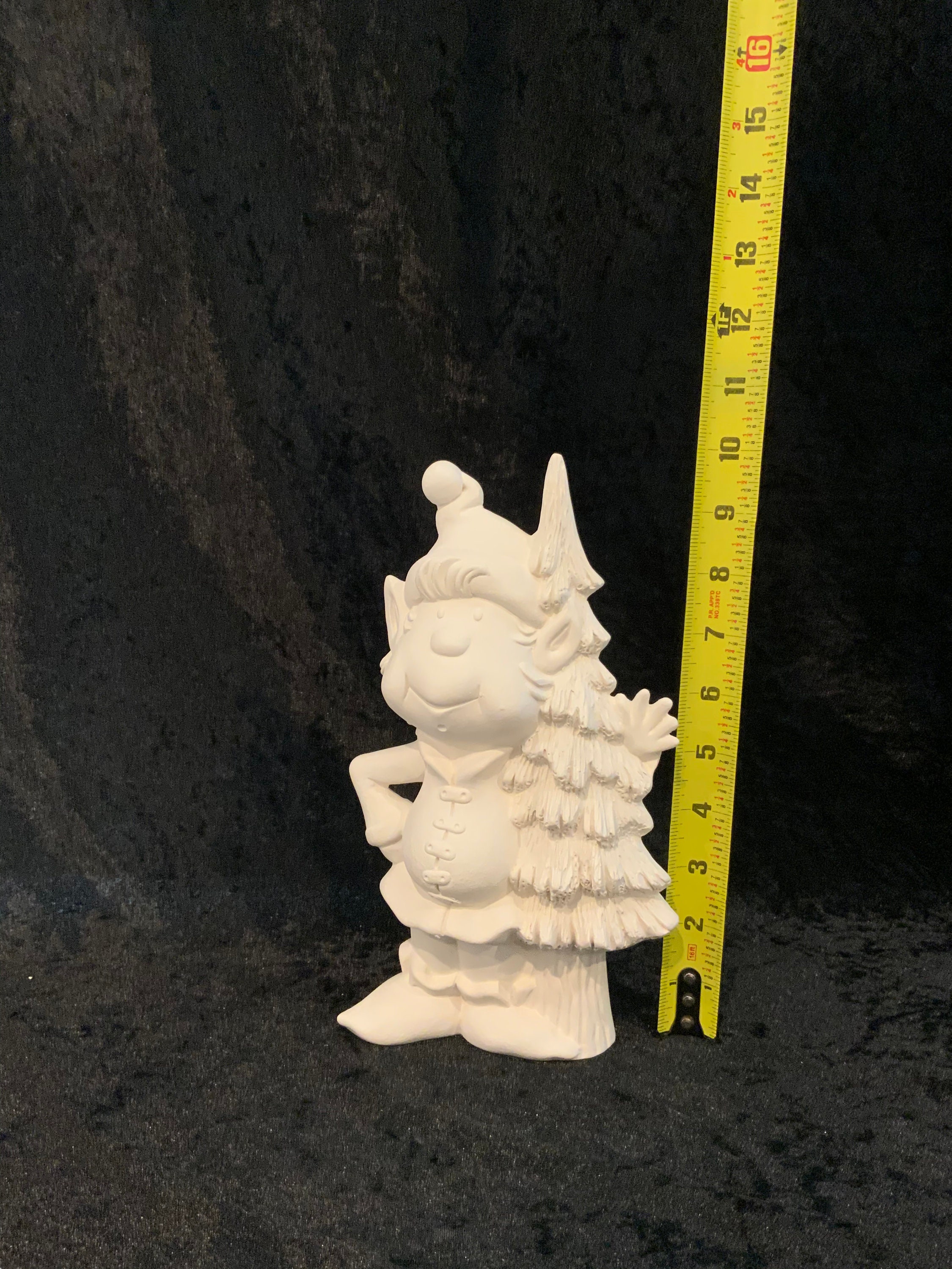 Elf Ceramic Bisque, Clay Magic Jangle Elf Ceramic, Bisque, Mold Number ...
