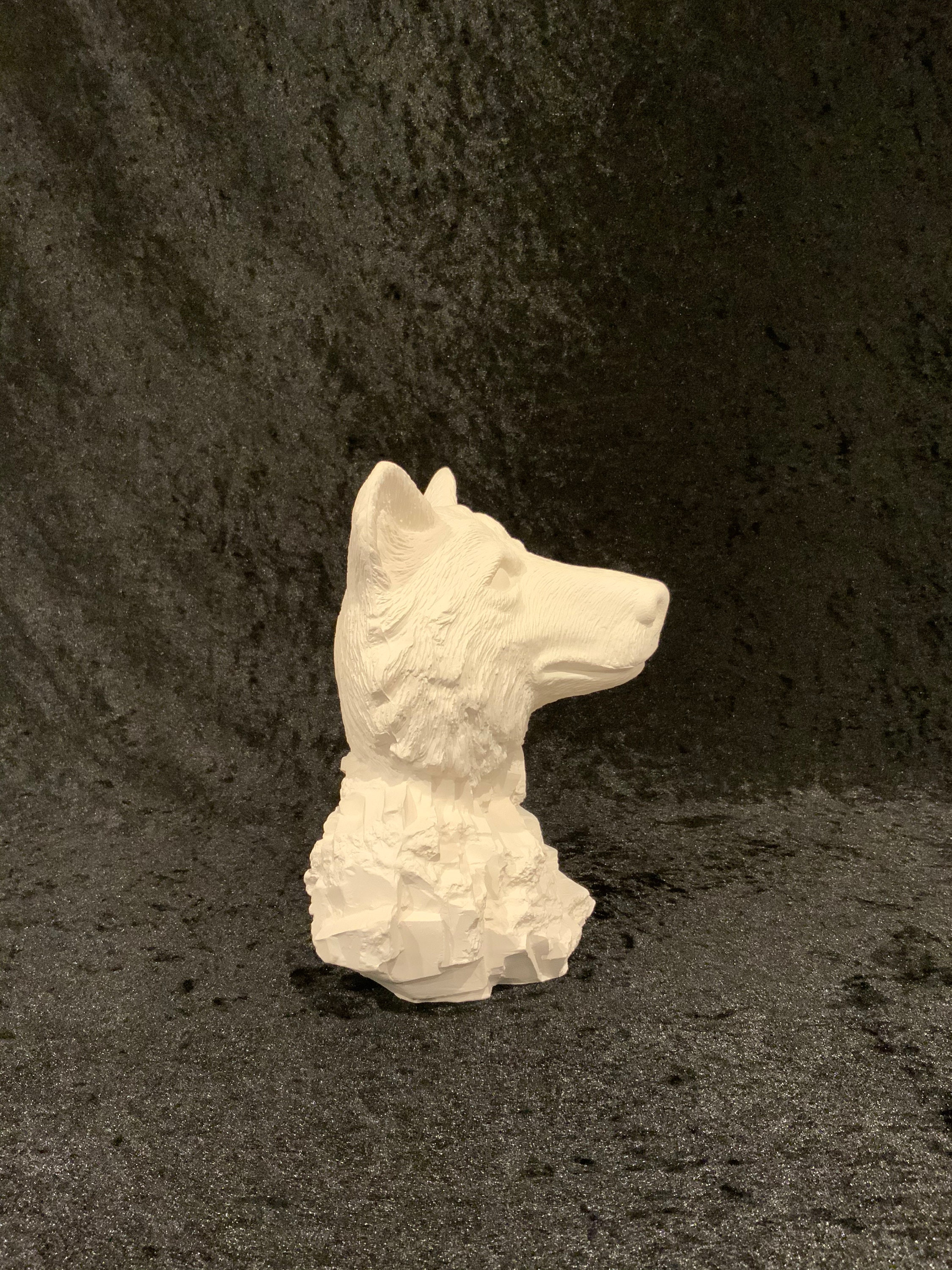 Ceramic Bisque Wolf Head Ceramic Wolf Native American - Etsy