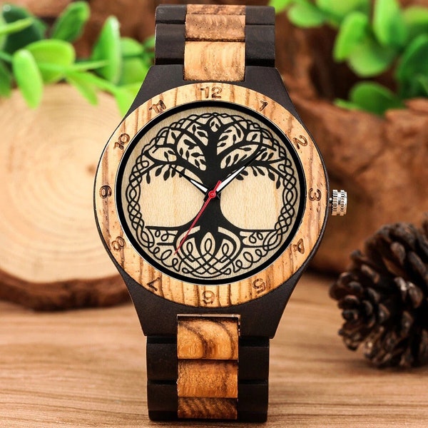 Wooden Watch - Etsy
