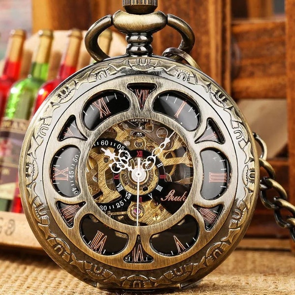 Steampunk Pocket Watch - Etsy