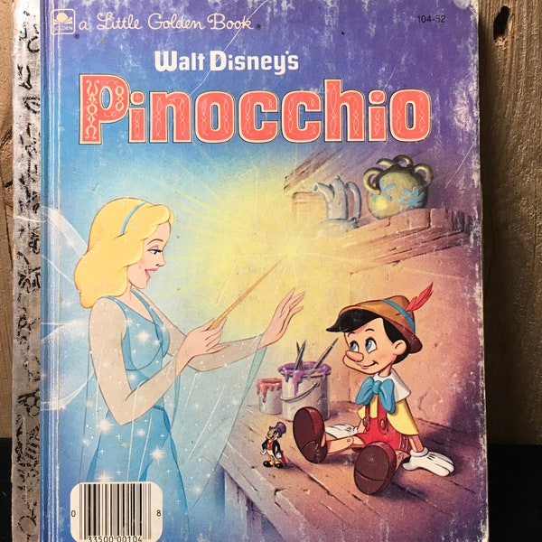Pinocchio Golden Book - Etsy